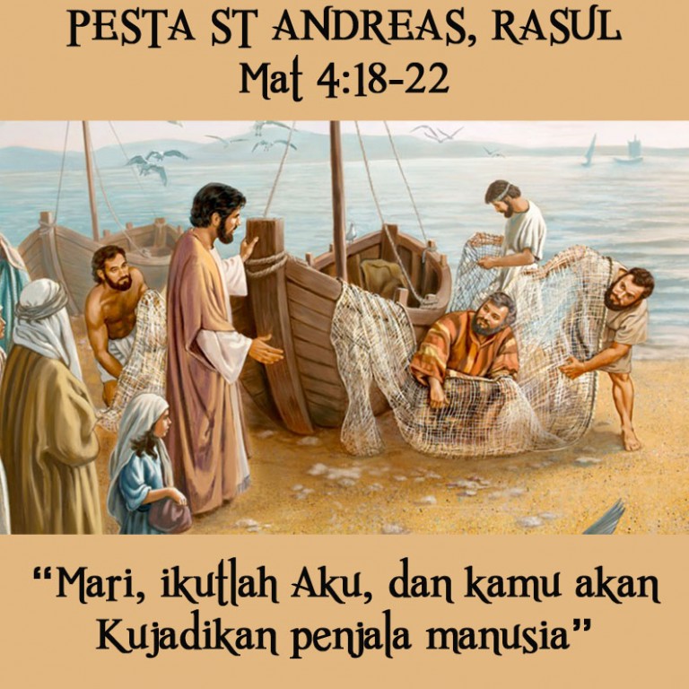 Pesta St. Andreas, Rasul – SSCC Indonesia Inspirasi